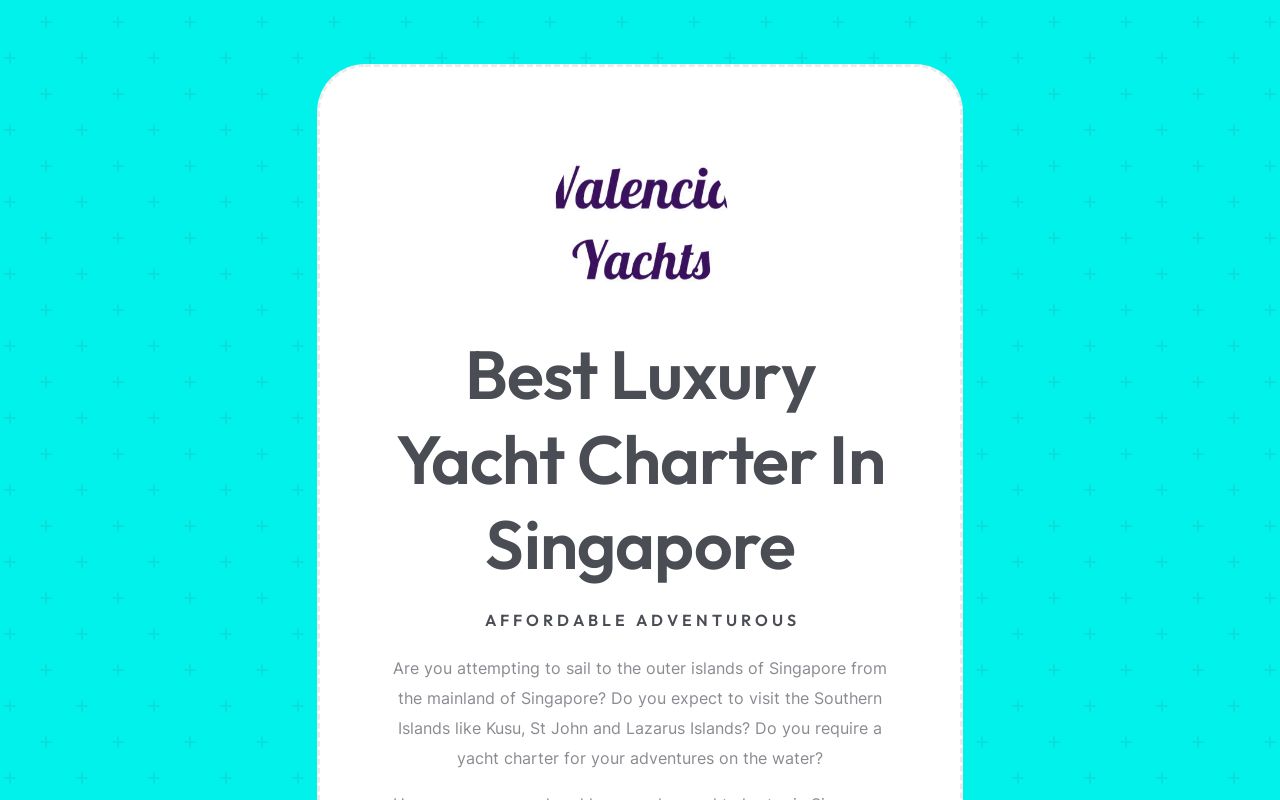 Valencia Yachts